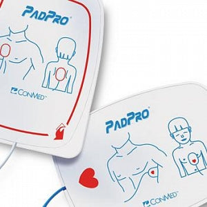 CONMED PadPro Adult and Pediatric Multifunction Electrodes - PadPro De ...