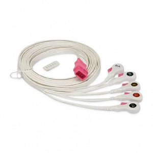 Cardinal Health Disposable Cable / Leadwire Systems - Disposable 5-Lea ...
