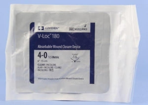 Medtronic VLOC Barbed Sutures - VLOC Suture, 180ABS, 4-0, 6" - VLOCL00 ...