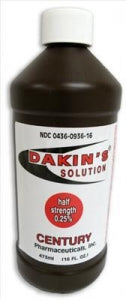 Century Pharmaceuticals Half-Strength Dakin's Solution - Dakin Solutio ...