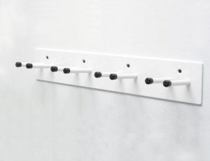 Universal Medical Lead Apron Racks - Apron Rack, Aluminum, Peg Type, H ...