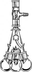 DWK Kimble Cow-Type Distillation Receivers - DISTILLATION RECEIVER BW ...