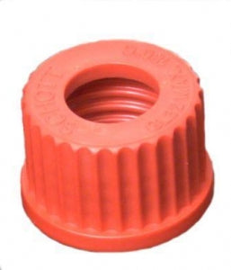 DWK Life Sciences Kimble Open Top Nylon Cap - CAP PBT GL45 34MM HOLE ...