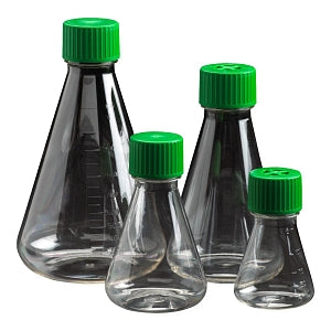 Celltreat Vent-Cap Erlenmeyer Flasks - FLASK, ERLENMEYER, VENT CAP, PE ...