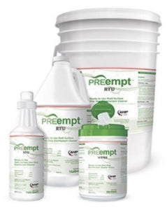 Contec PREempt RTU Disinfectant Solution and Wipes - PREempt Disinfect ...