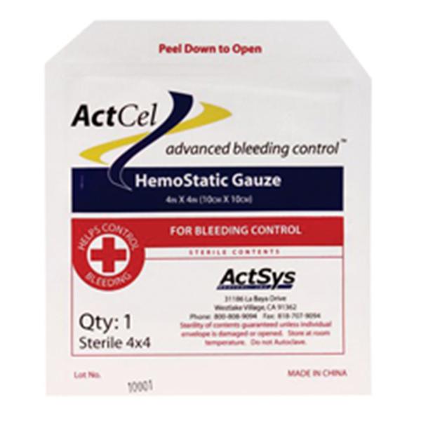 Coreva Health Science ActCel Hemostatic Gauze - GAUZE, CELLULOSE, HEMO ...