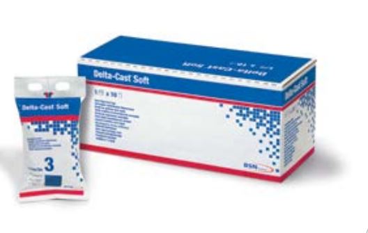BSN Medical Delta-Cast Prints Cast Tapes - Delta-Cast Soft II Cast, Bl ...