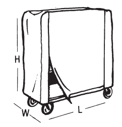 Profex Medical Products Cover Cart 1/EA — Grayline Medical