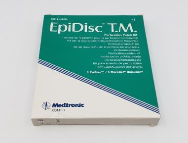 Medtronic Epidisc Tympanic Membrane Kits - KIT, PATCH PERFORM, EPICDIS ...