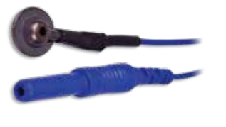 Rhythmlink Disposable Slim Cup Electrodes - Disposable 1.5 m Lead Silv ...