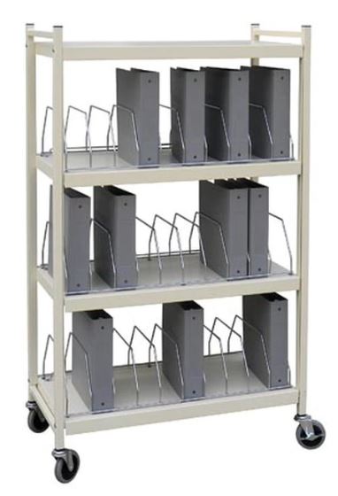 Omnimed Economy Open Style Chart Racks - RACK, OMNICART, 30 CAP, OPEN ...