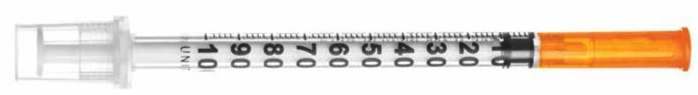 Sol-Millennium Sol-Vet Line Insulin Syringes - SYRINGE, SOL-VET, 1ML ...