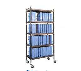 Omnimed Economy Open Style Chart Racks - RACK, OMNICART, 40 CAP, OPEN ...
