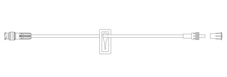 BD IV Extension Sets - 6" Small-Bore IV Extension Set with 0.2 mL Prim ...