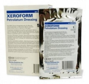 Derma Sciences Xeroform Dressings - Xeroform Dressing, 4" x 4" - DKC71 ...