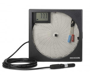 Dickson Data 8" Temperature & Humidity Chart Recorder - CHART RECORDER ...