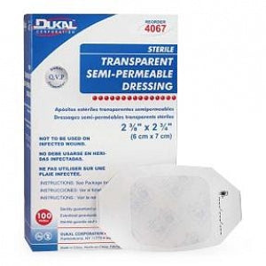 Dukal Corp Transparent Semi-Permeable Dressings - Transparent Semi-Per ...