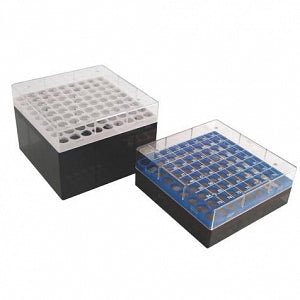 Globe Scientific Biobox Test Tube Storage Boxes - BIOBOX, 81-PLACE, PC ...