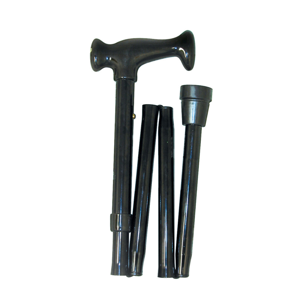 HealthSmart Adjustable Folding Canes | Plastic Handgrip — Grayline Medical