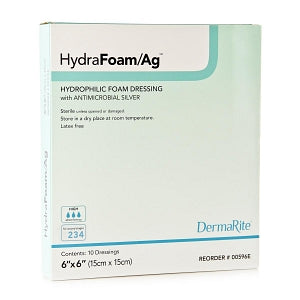 DermaRite Industries HydraFoam Hydrophilic Foam Dressings - HydraFoam ...