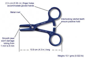 Dravon Medical A-Clamps - A-Clamps Plastic Disposable Clamp, Yellow ...