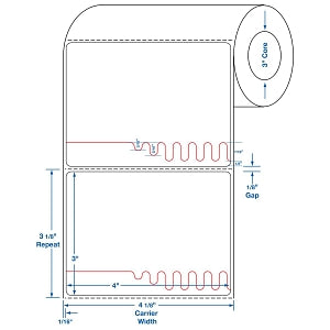 Centurion Centurion Self Shred Plus Labels - Self Shredding Label, 4 ...