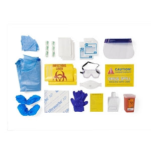 Medline USP 800 Hazardous Drug Spill Kit - Hazardous Chemo Drug Spill ...