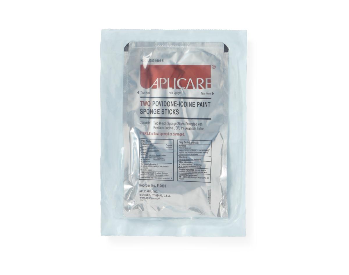 PVP Paint Sponge Sticks — Grayline Medical