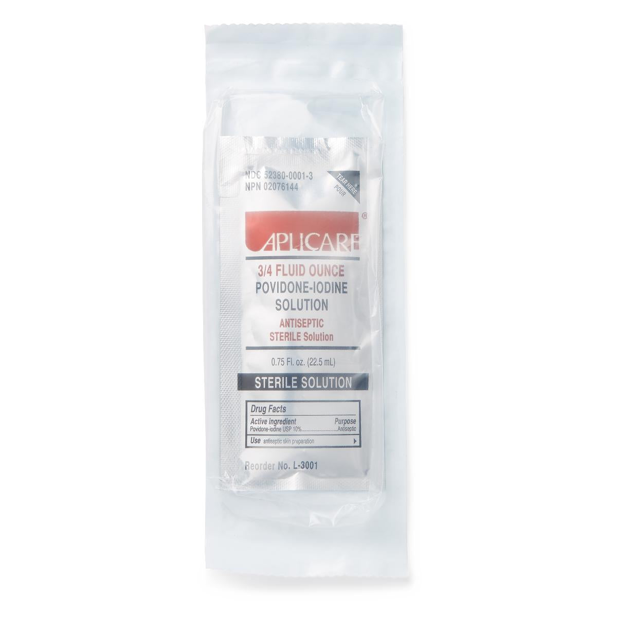 Sterile Povidone Iodine Liquid Pouches — Grayline Medical