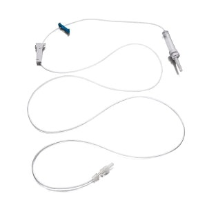 Medline IV Administration Sets - 15 Drop IV Administration Set with Ro ...