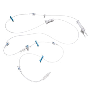 Medline IV Administration Sets - 15 Drop IV Administration Set with St ...