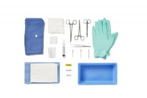 Medline Laceration Trays with Floor-Grade Instruments - Laceration Tra ...