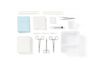 Medline Laceration Trays with Floor-Grade Instruments - Wrapped Lacera ...
