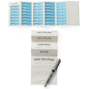 Medline Standard Vascular Access Label Kit - SET PEN 48 LABELS 7 BOWL ...