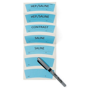 Medline Standard Vascular Access Label Kit - STANDARD CATH LAB LABELS ...