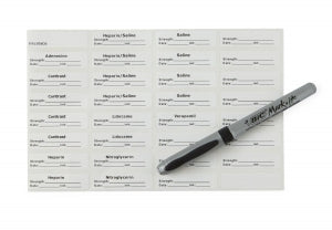 Medline Standard Vascular Access Label Kit - STANDARD CATH LABEL - DYN ...