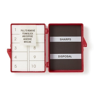 Medline Foam Block Needle Counters with Magnet - Foam Needle Counter w ...