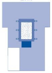 Medline Sterile Pacemaker Surgical Drapes - AICD Pacemaker Drape - DYN ...