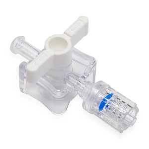 Medline One-Way Stopcocks - 1-Way Stopcock with ON Handle Position, Hi ...