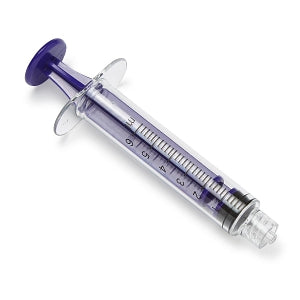 Medline Sterile Colored Medication Syringes, 6 mL - High-Pressure Poly ...