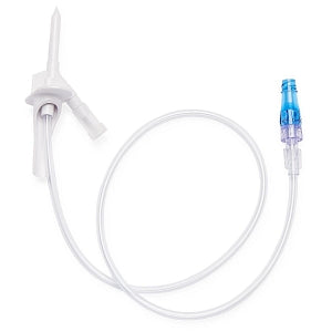 Medline Vented Short Spikes - Contrast Transfer Set 20" Sosa Spike Swa ...