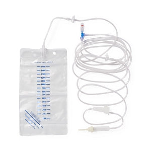 Medline Closed System Fluid Management Kits, Male Fitting - Fluid Mana ...