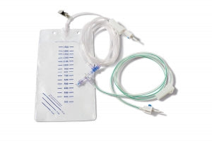 Medline Closed System Fluid Management Kits, Female Fitting - Fluid Ma ...