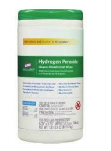 Clorox Hydrogen Peroxide Clinical Wipes - Clorox H2O2 Disinfecting Wip ...