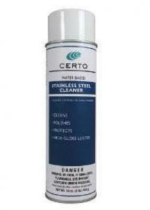 EBP Supply Solutions Certo Stainless Steel Water Based Cleaner - Stain ...