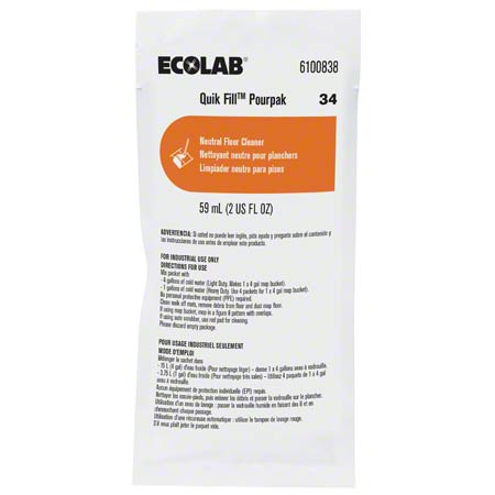 Ecolab High Performance Neutral Floor Cleaner - Neutral Floor Cleaner ...