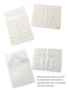 SunMed Surgi-Kit Single-Use Instrument Holders - Sterile 4-Pocket Inst ...