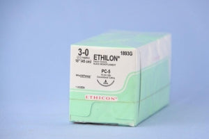 Ethicon Precision Cosmetic Ethilon Nonabsorbable Sutures - Pliabilized ...