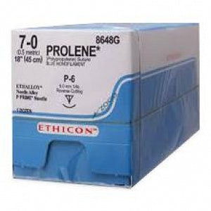 Ethicon Precision Point Prolene Nonabsorbable Sutures - Blue Single Ar — Grayline Medical