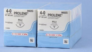 Ethicon Precision Point Prolene Nonabsorbable Sutures - Blue Single Ar — Grayline Medical